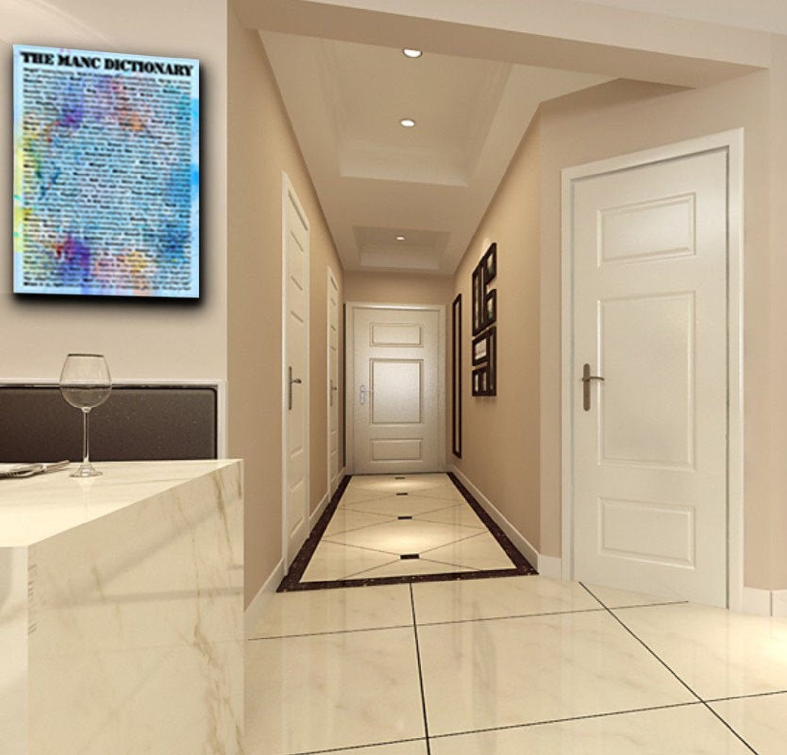 Manc Dictionary Manchester Slang Sayings Gift Mcr Small Medium - Etsy UK