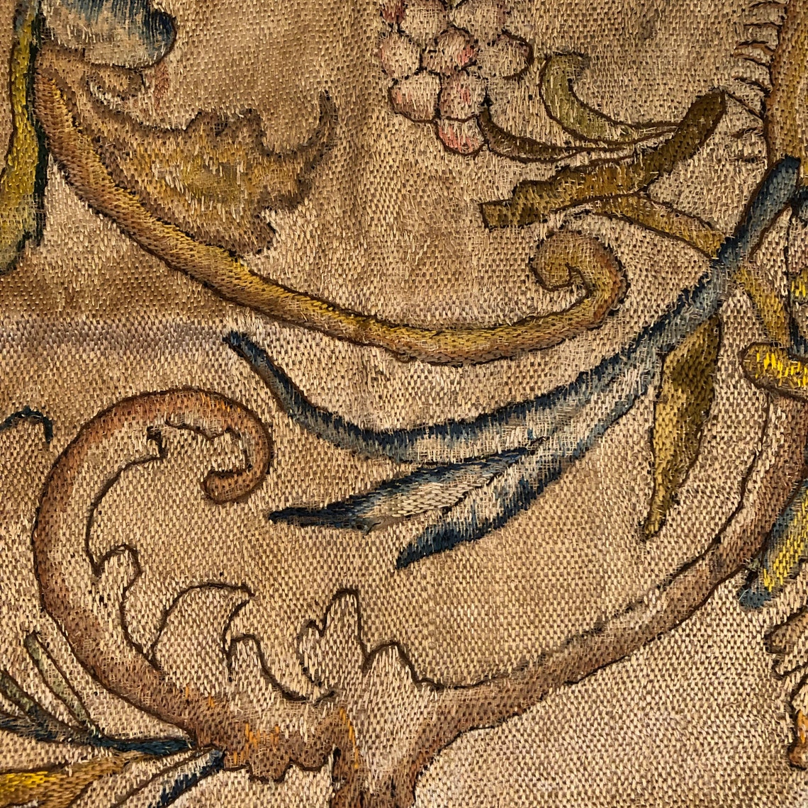 18th C Italian Needlepoint - Etsy