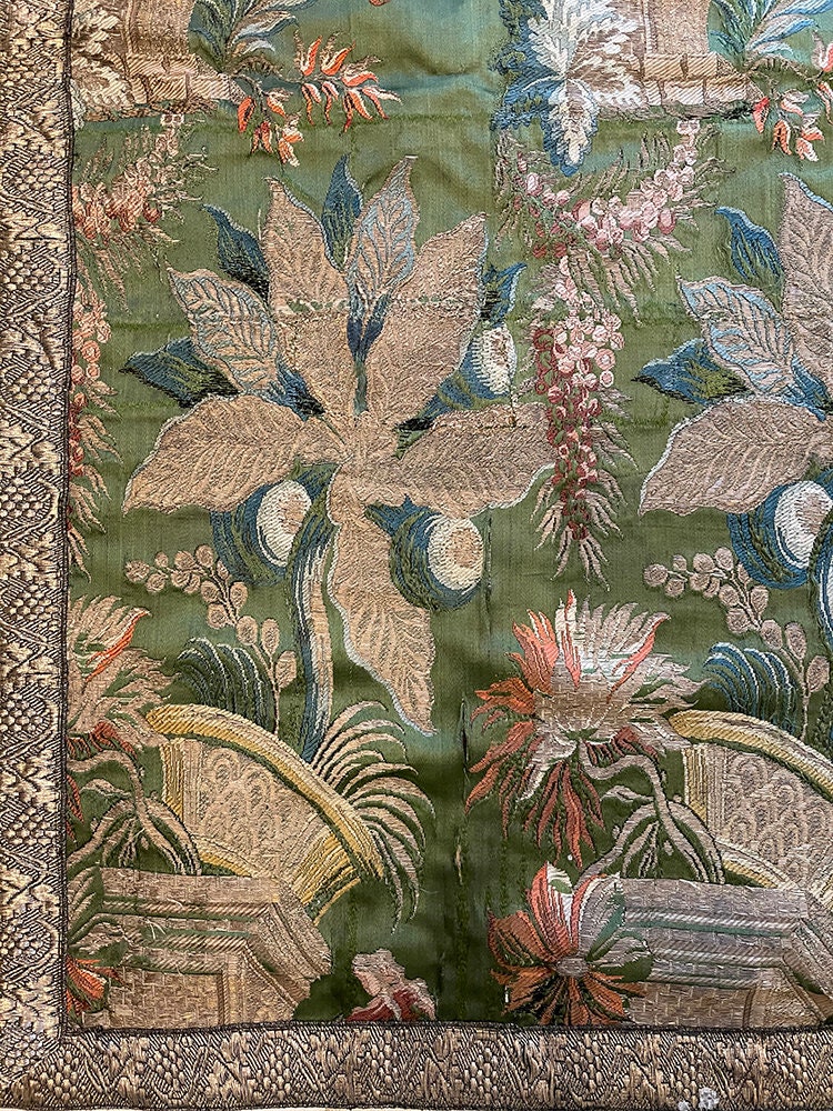 18th C French Embroidery - Etsy