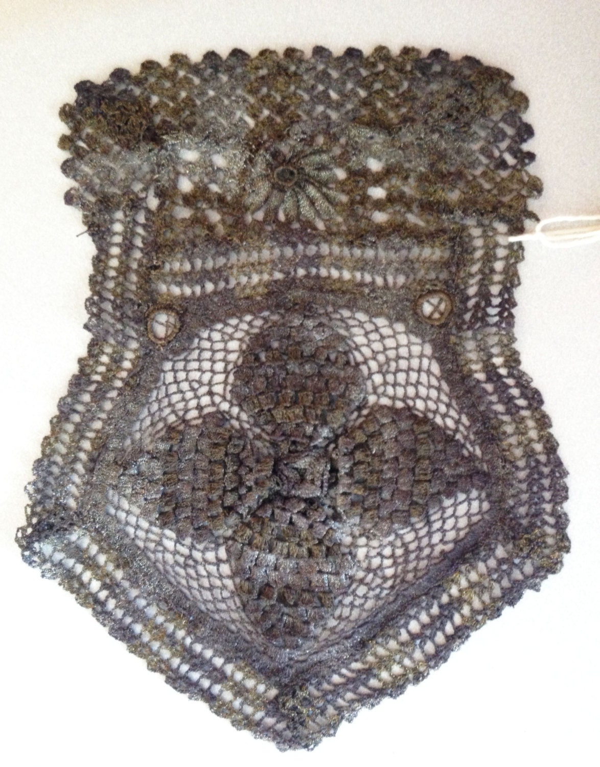 19th Century Spanish Silver Metallic Embroidery - Etsy