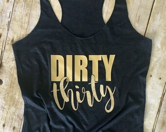 Dirty Tank Top - Etsy