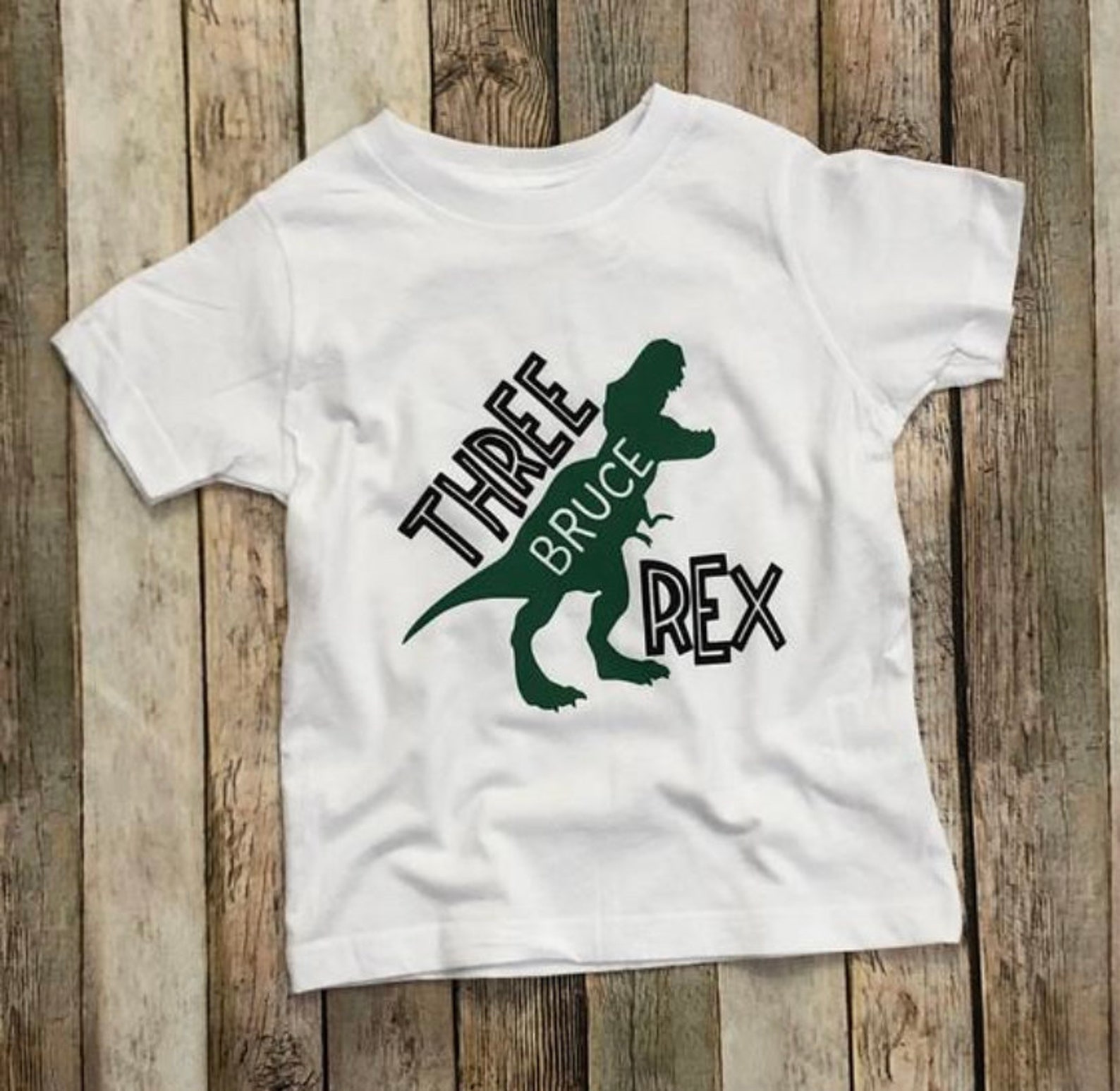 Three Rex Shirt Three Rex Birthday 3 Rex Birthday Boy or - Etsy