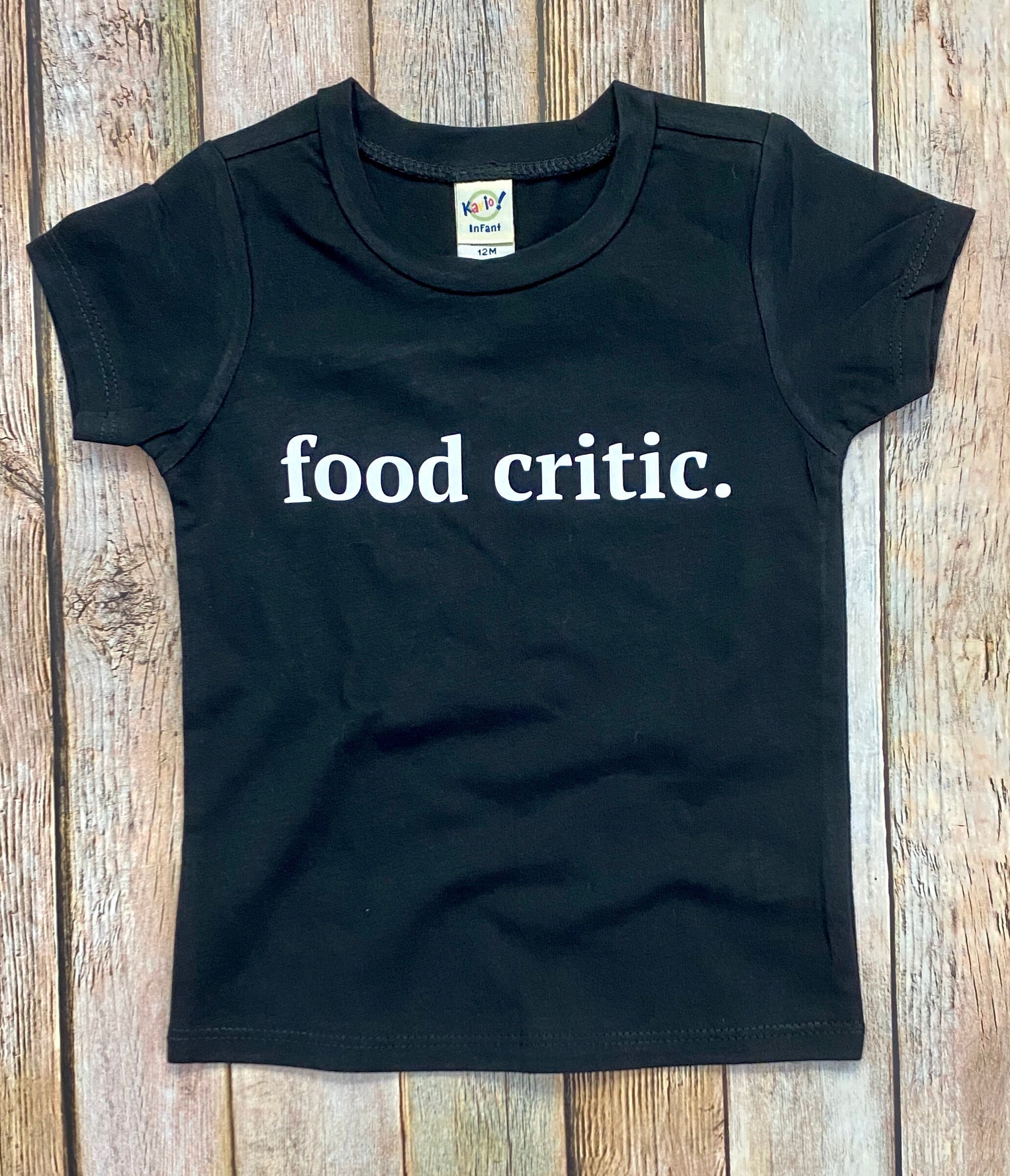 Food Critic Picky Eater Shirt Funny Toddler Shirt Toddler - Etsy
