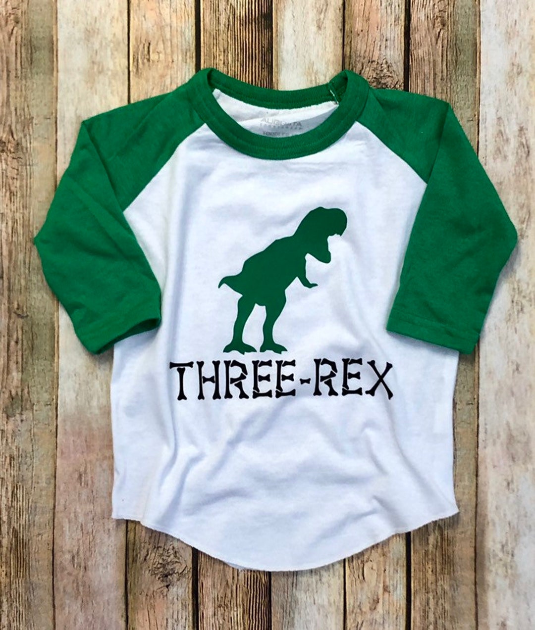 Three Rex Shirt for 3 Year Old, Custom Birthday Shirt for Dinosaur ...