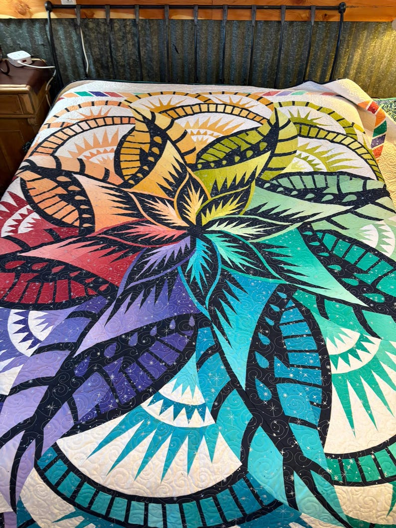 Coral Reef Quilt Made by Laura Tanner - Etsy