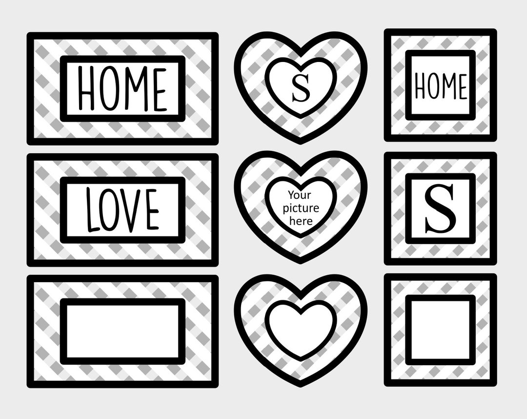 Layered Lattice Sign Svgs - 3 Variations Included - Etsy