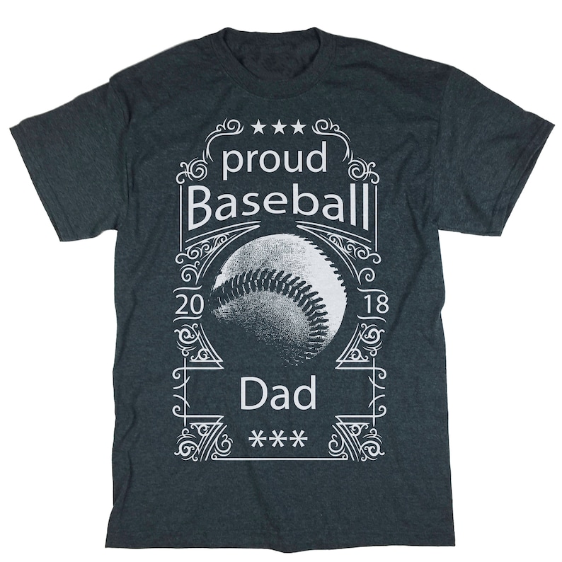Proud Baseball Dad Shirt. Baseball Dad T-shirt. Father - Etsy