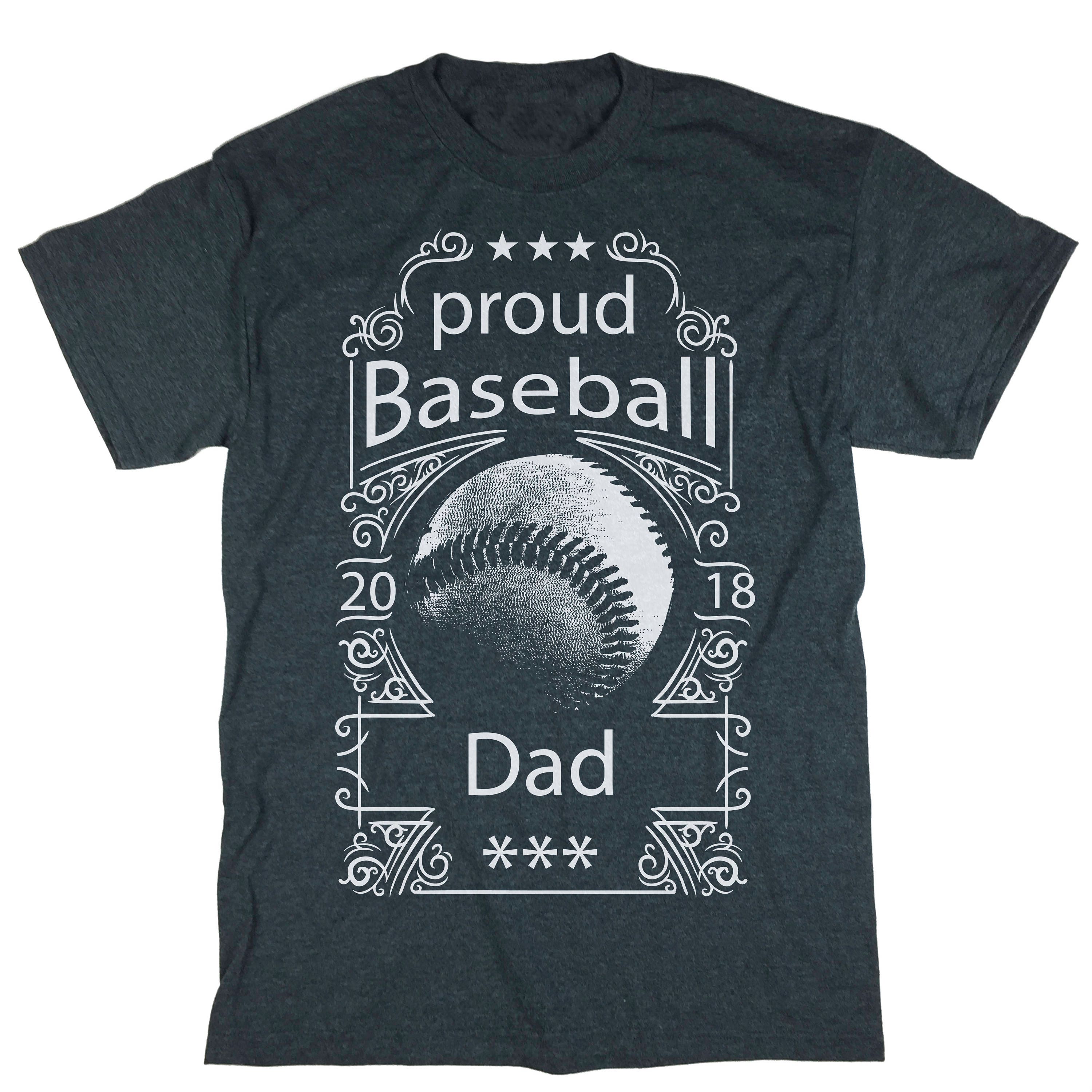Proud Baseball Dad Shirt. Baseball Dad T-shirt. Father | Etsy