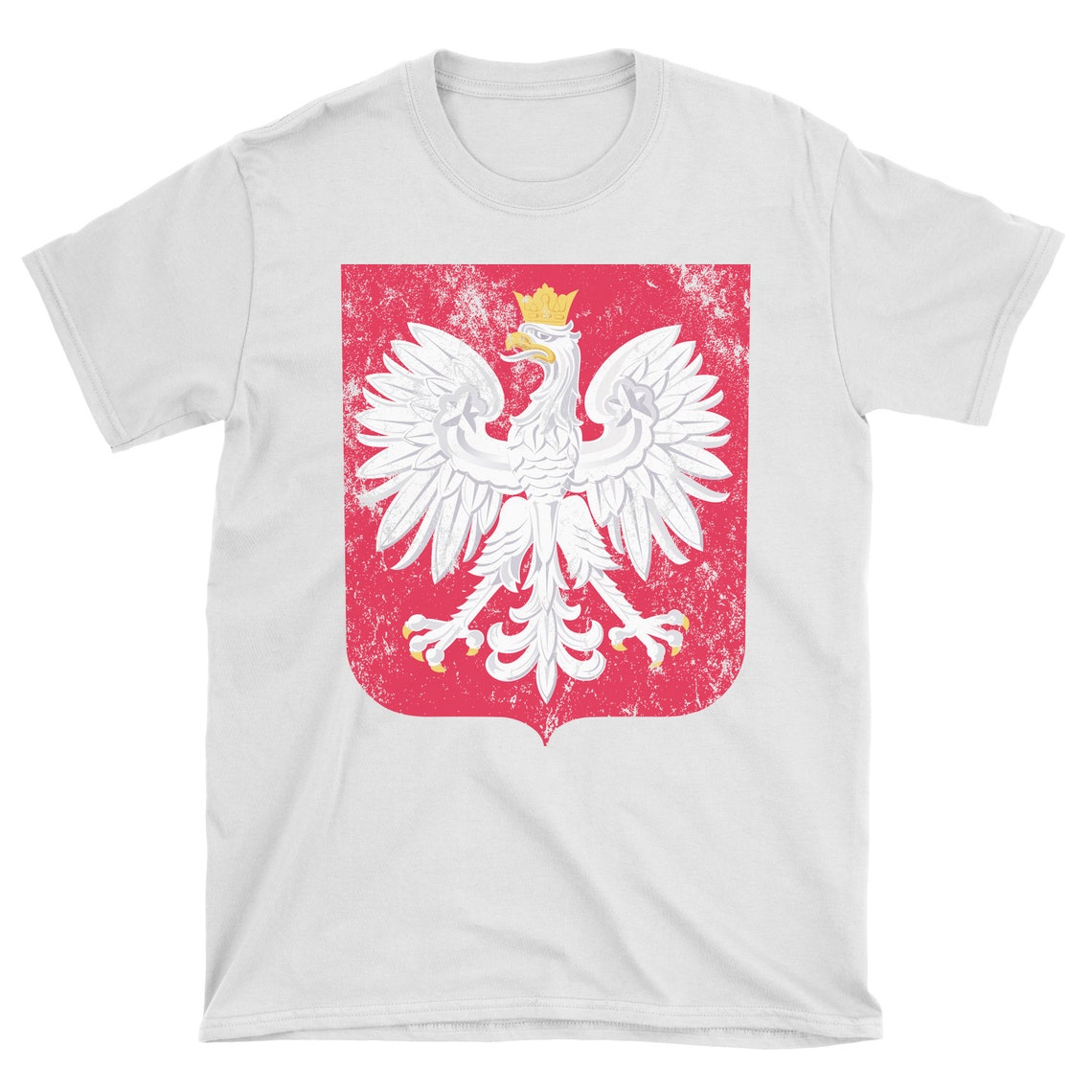 Poland Shirt. Polish Eagle Tee. Coat of Arms of Poland. Polska. Polska ...