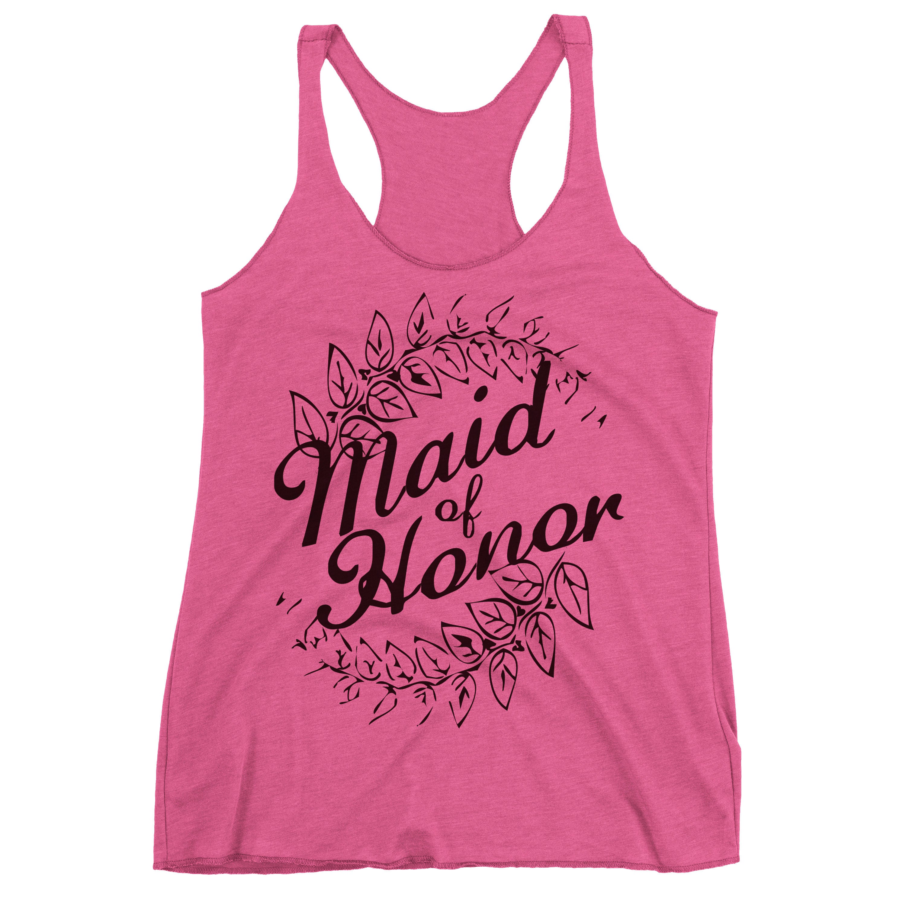 Maid of Honor Tank. Bridal Party Top. Maid of Honor Shirt. Maid of ...