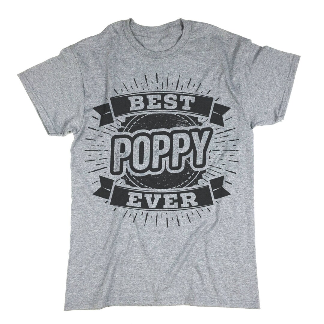 Poppy Tee Shirt. Best Poppy Ever Shirt. Poppy Shirt. Poppy T-shirt ...