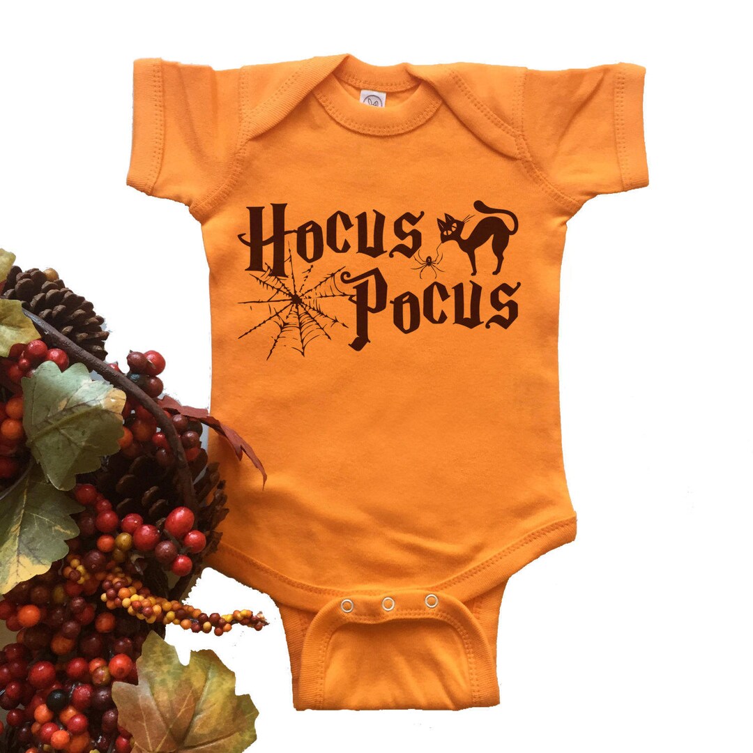 Hocus Pocus Baby Costume. Funny Baby Bodysuit. Halloween Baby Bodysuit ...