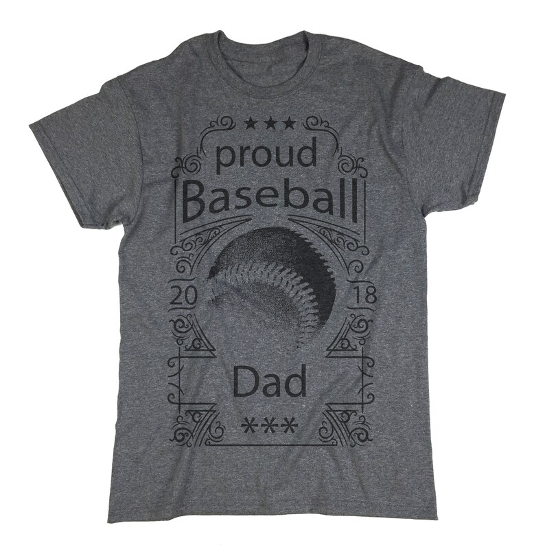 Proud Baseball Dad Shirt. Baseball Dad T-shirt. Father - Etsy