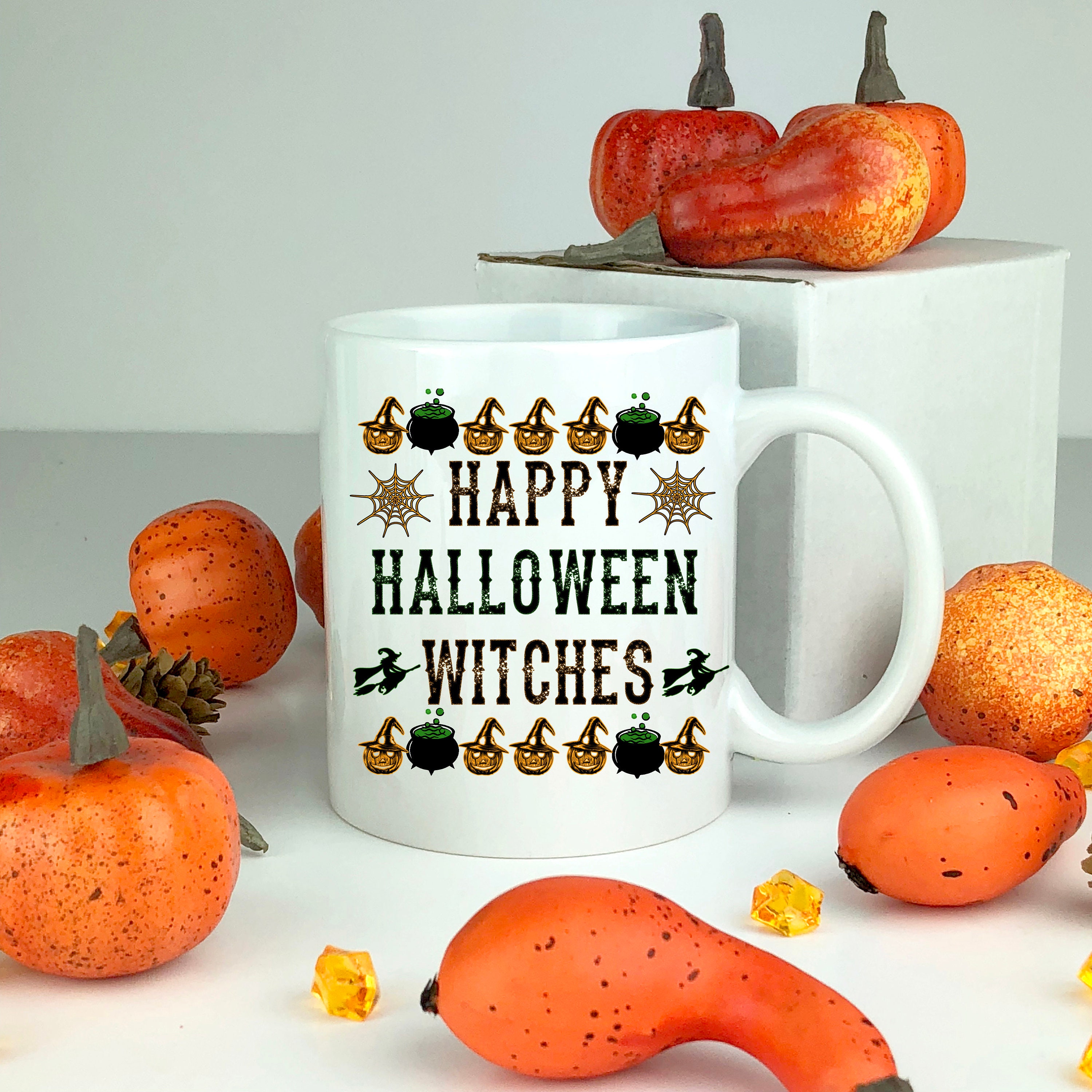 Happy Halloween Witches Ceramic Mug. Funny Witch Mug. Happy - Etsy UK
