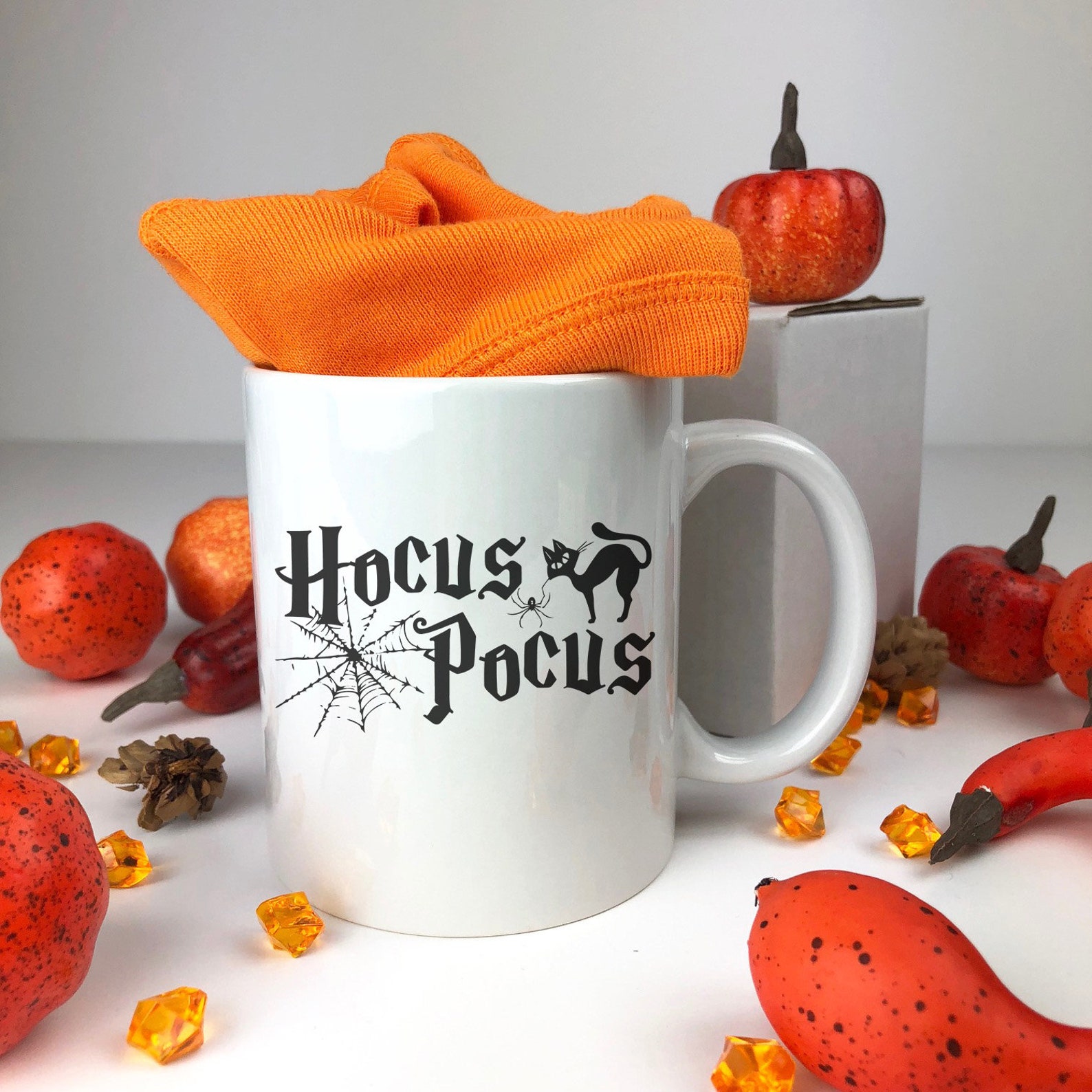 Hocus Pocus Ceramic Mug. Happy Halloween Mug. Coffee Mug. - Etsy