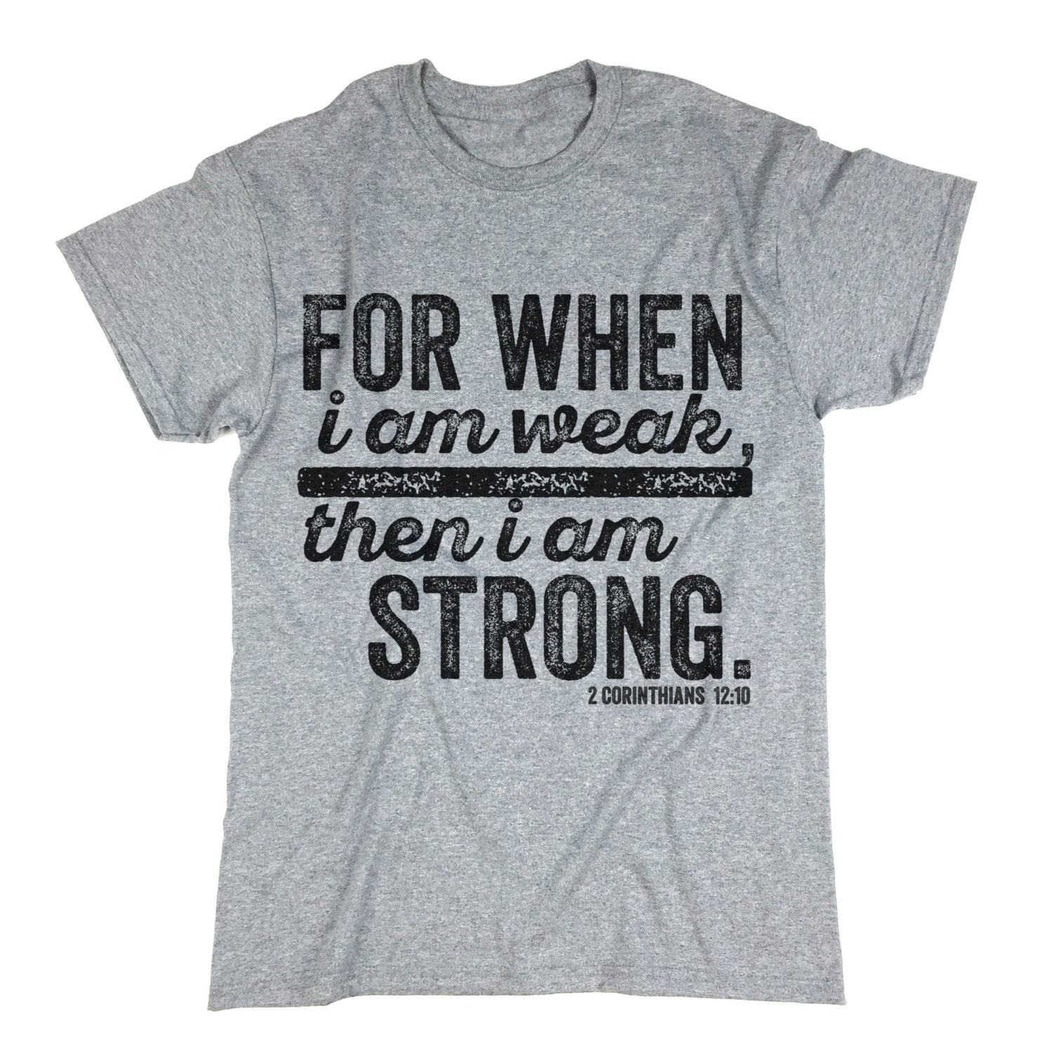 Christian T-shirt: Motivational Scripture Tee - Etsy