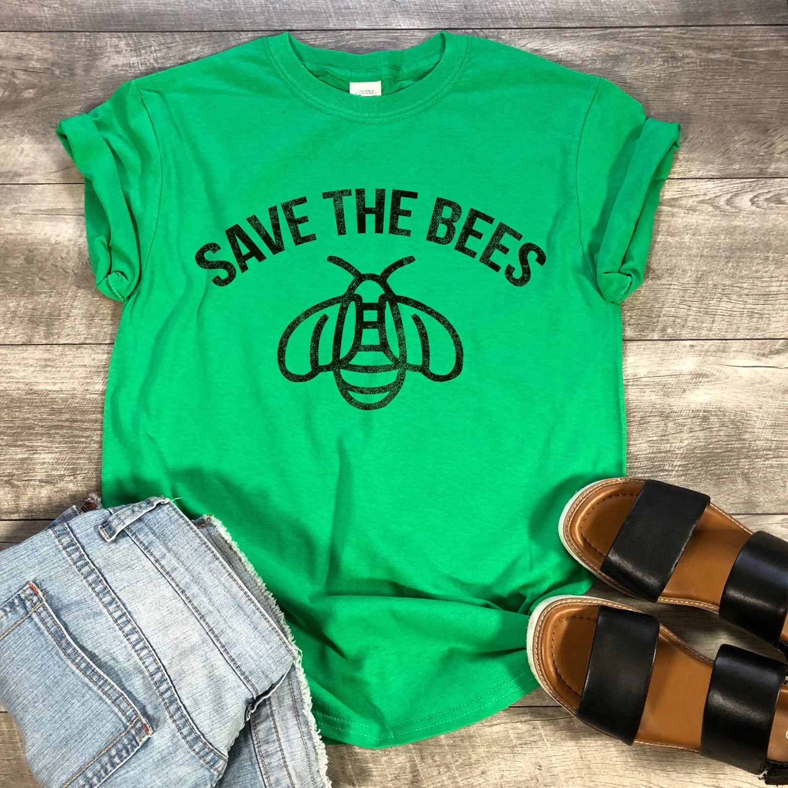 Save the Bees Shirt. Save the Bees T-shirt. Bee Tee. Unisex T-shirt ...