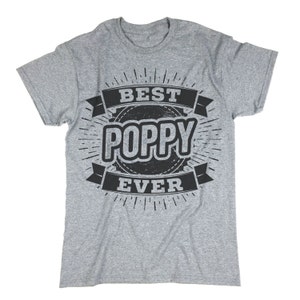 Best Poppy Ever Shirt. Poppy Shirt. Poppy Tee Shirt. Poppy T-shirt. - Etsy
