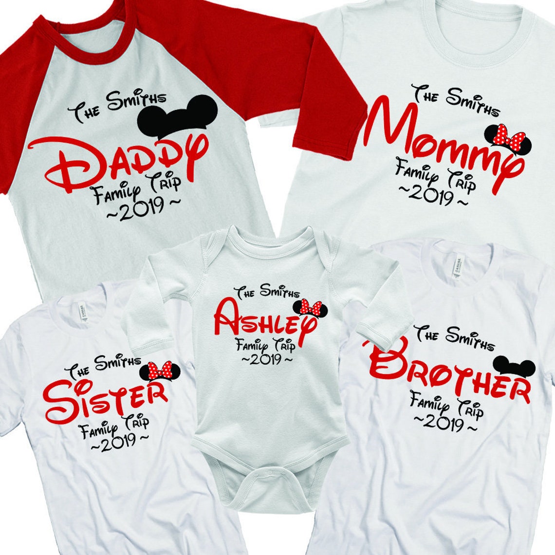 Disney Family Shirts. Disney Matching Shirts. Custom Disney Tees ...