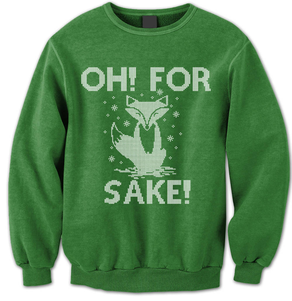 Funny Christmas. Tacky. Winter Vacation Sweatshirt. Oh for | Etsy