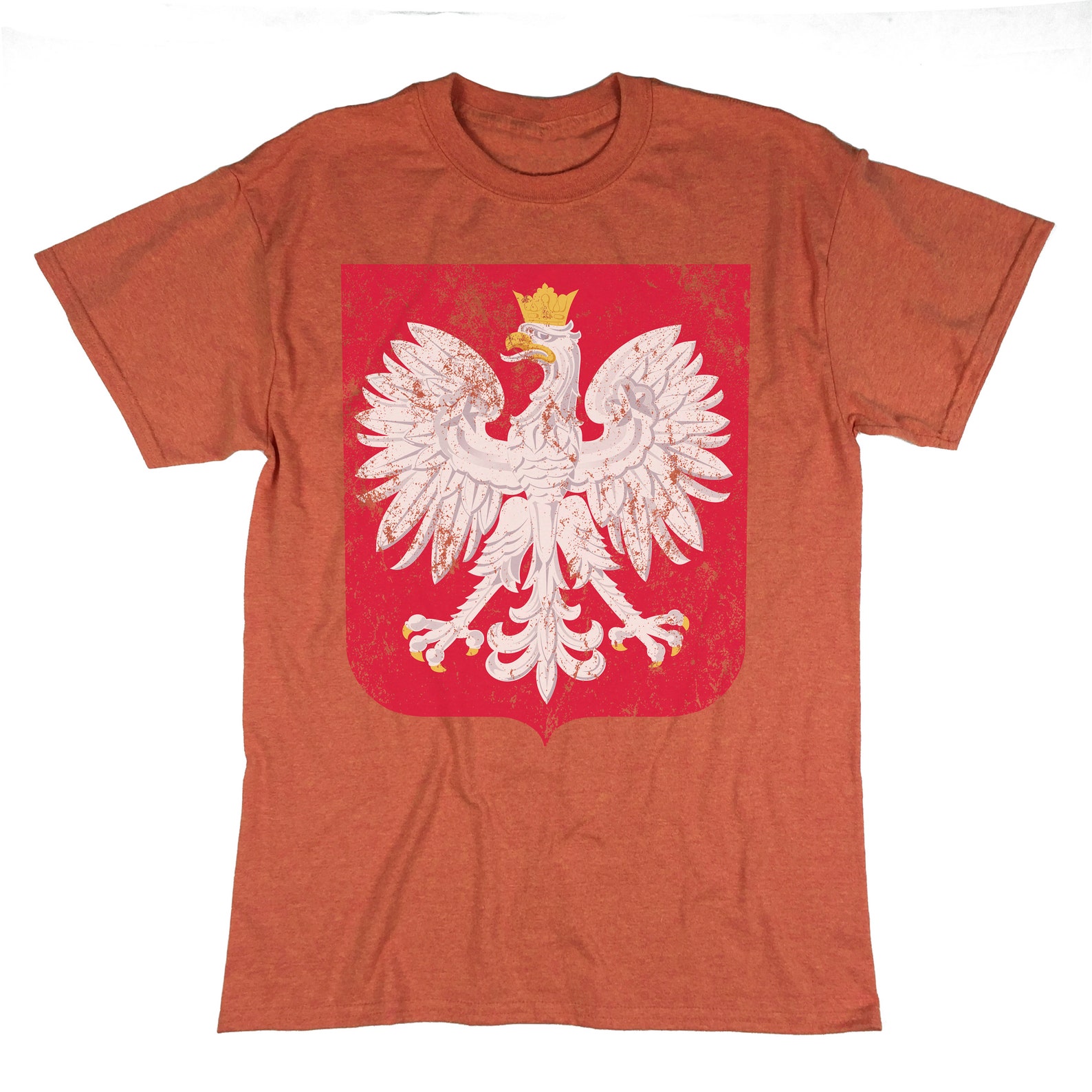 Poland Shirt. Polish Eagle Tee. Coat of Arms of Poland. Polska. Polska ...