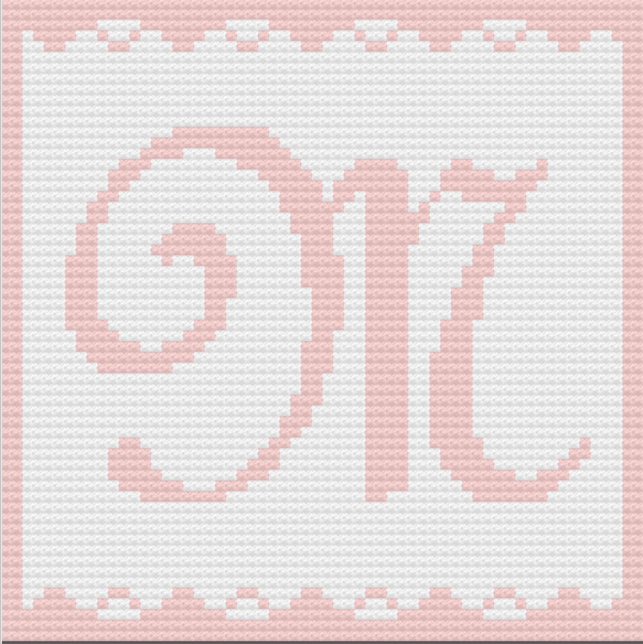 Letter M Baby Kids Afghan, Crochet Pattern, - Etsy