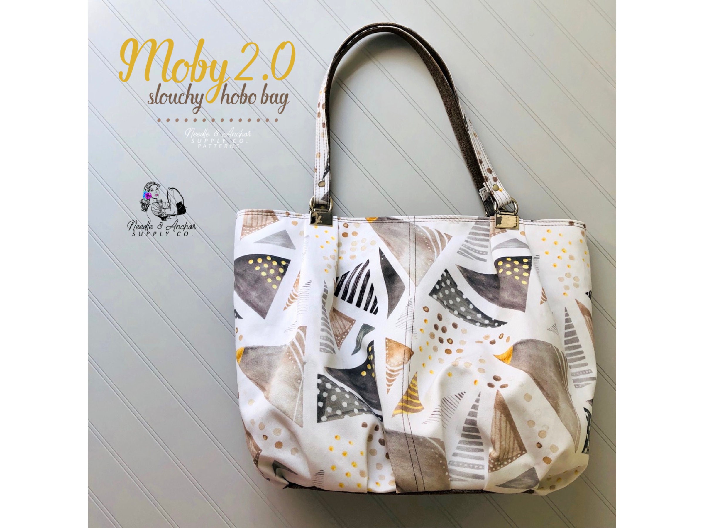 PDF Sewing Pattern - Moby 2.0 Slouchy Hobo Bag - Etsy