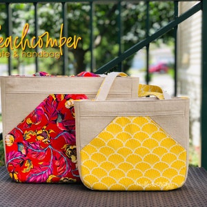 PDF Sewing Pattern Beachcomber Tote & Handbag - Etsy