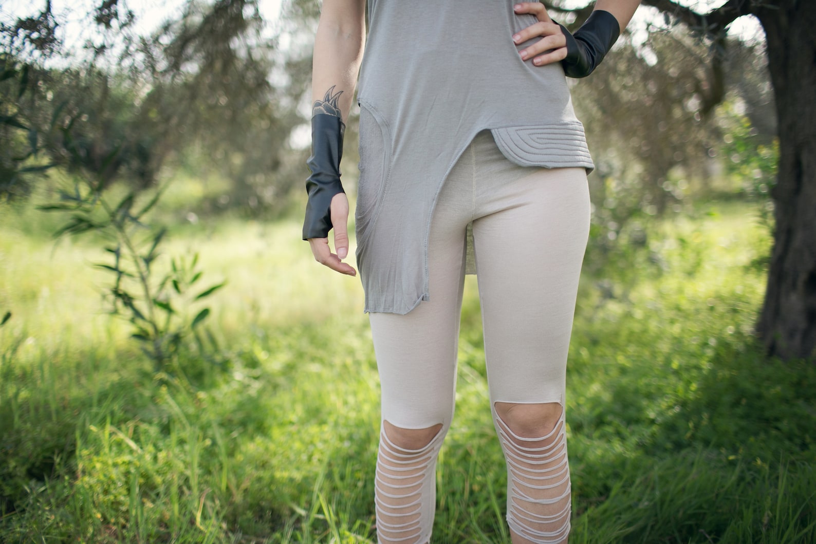 Distressed Ripped Tank Top/cyberpunk Ripped Top/post | Etsy