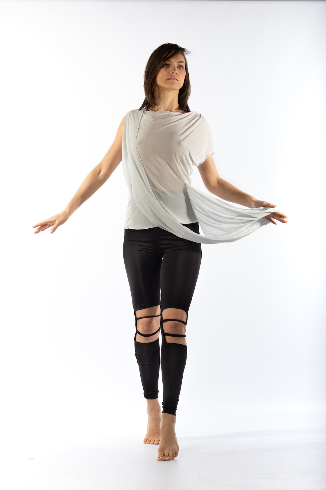 Cowl Neck Flowy Top / Alternative Fashion / Contemporary Fashion ...