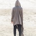 Futuristic Asymmetrical Hood Jacket/cyberpunk Jacket With - Etsy