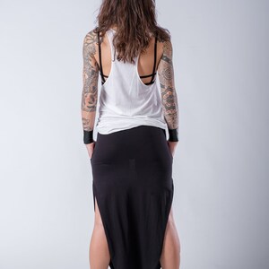 Double Side Split Skirt/womens Thigh High Split Skirt - Etsy