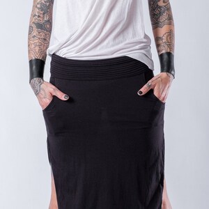 Double Side Split Skirt/womens Thigh High Split Skirt - Etsy