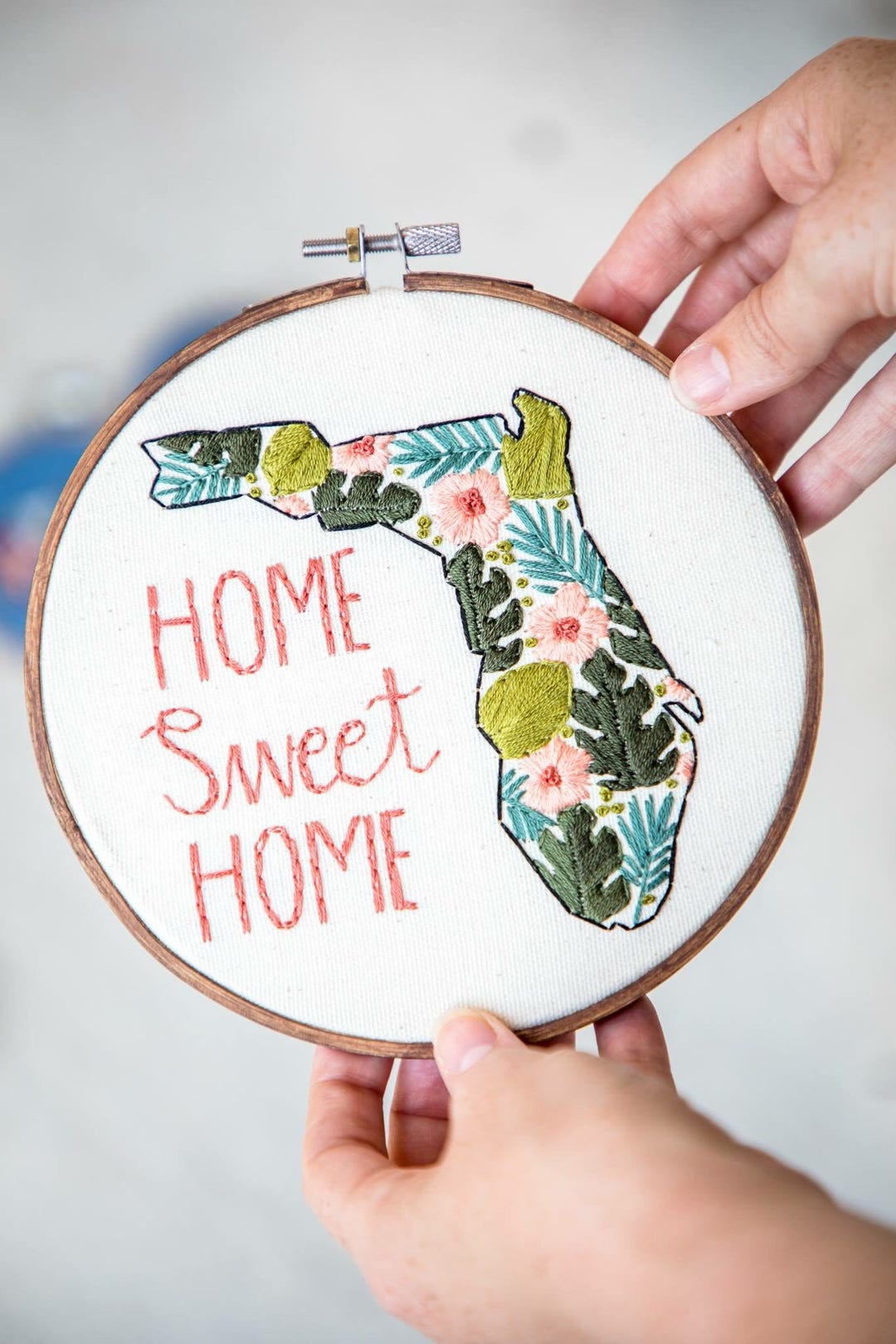 Home Sweet Home Florida State Map - Etsy