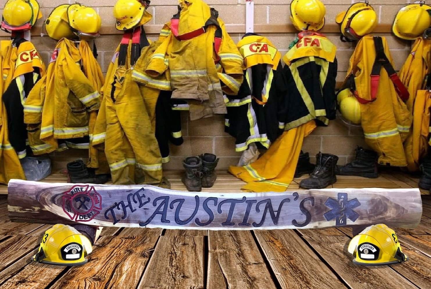 Custom Carved Wooden Log Sign | Etsy