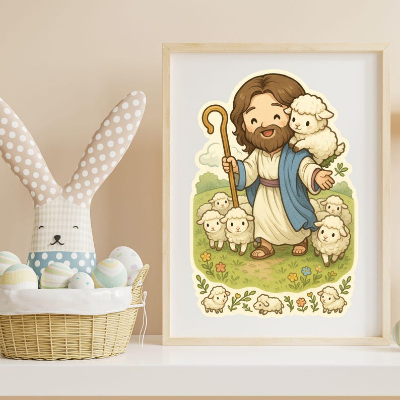 31 Bible Story Stickers Set | Chibi Bible Characters | Scripture ...