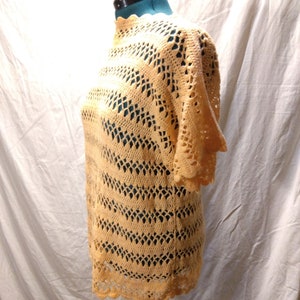 Vintage Crochet Summer Pullover - Etsy