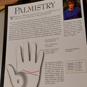 Palmistry How to Chart the Lines of Your Destiny - Etsy