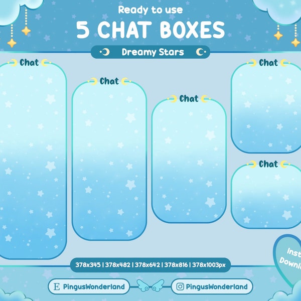 Twitch Small Chatbox - Etsy