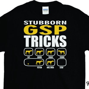 Gsp Dog Lover Tee Gift for Dog Lover Gsp T Shirt Funny Gift Funny T ...