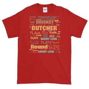 Butcher Shirt | Butcher Gift | Butcher Tee | Butcher Terms ...