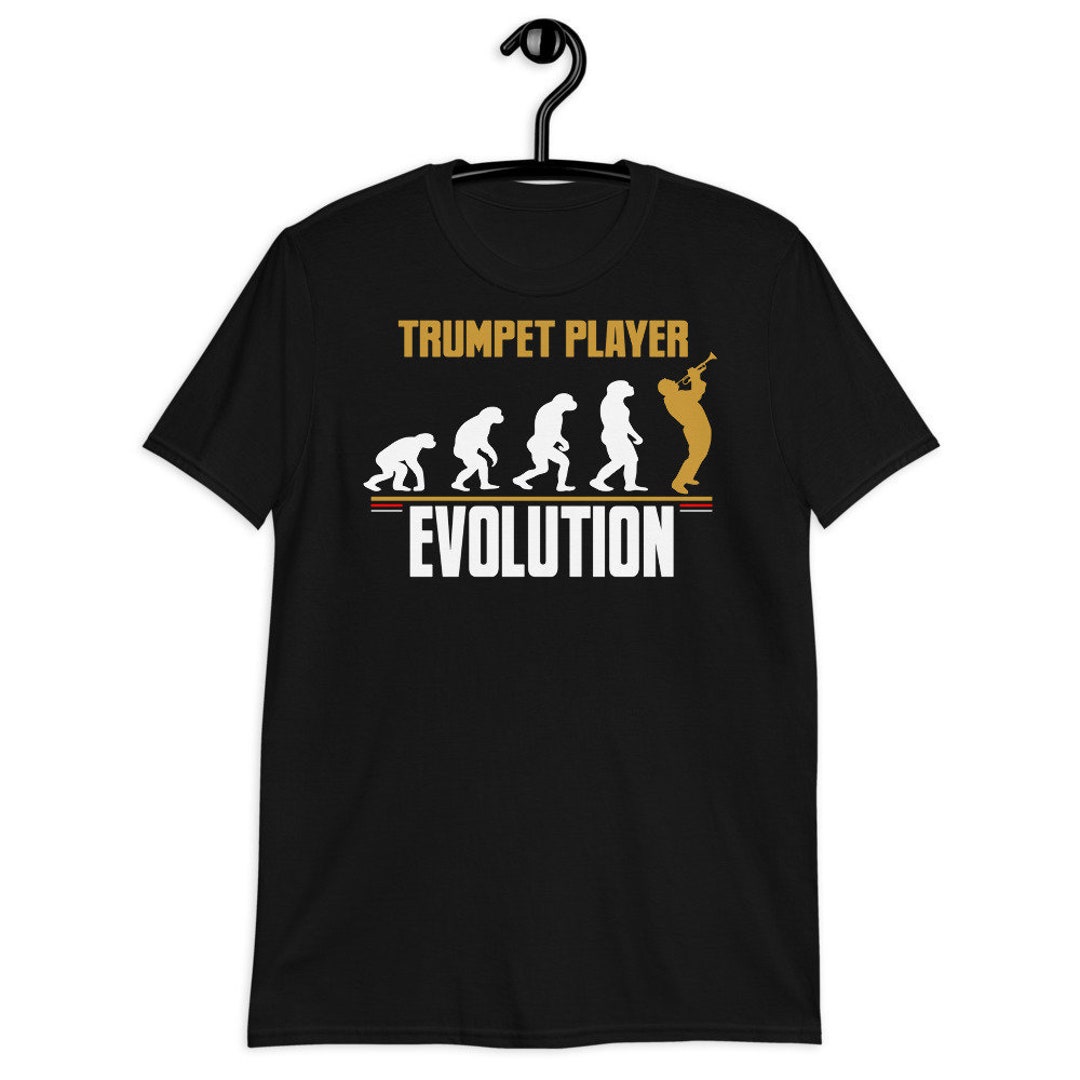 Trumpet Evolution Tee, Trumpet Tshirt, Trumpet Tee, Trumpet Shirt ...