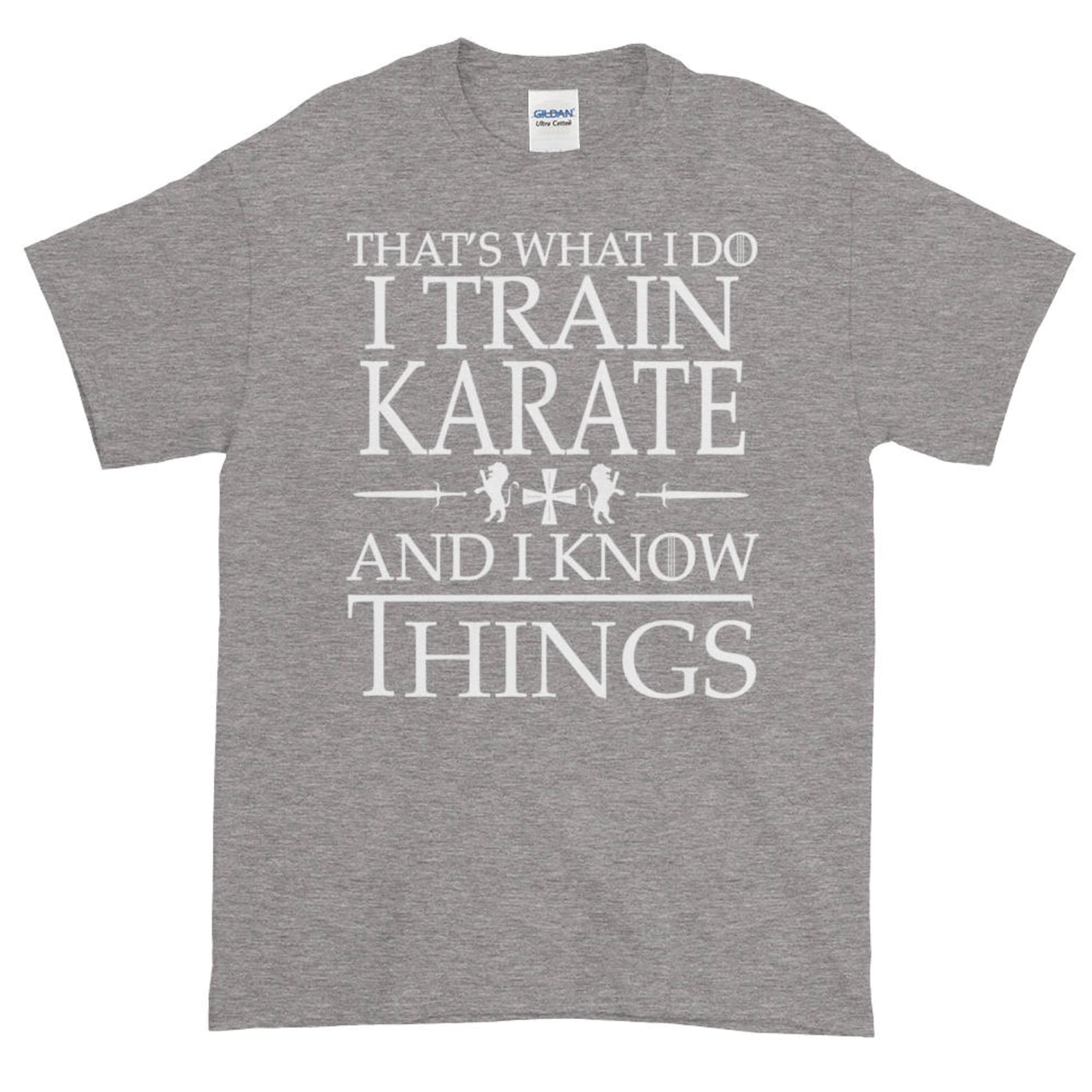 Karate Tee Shirt Karate Master Tee Smart Gift Martial Artist - Etsy