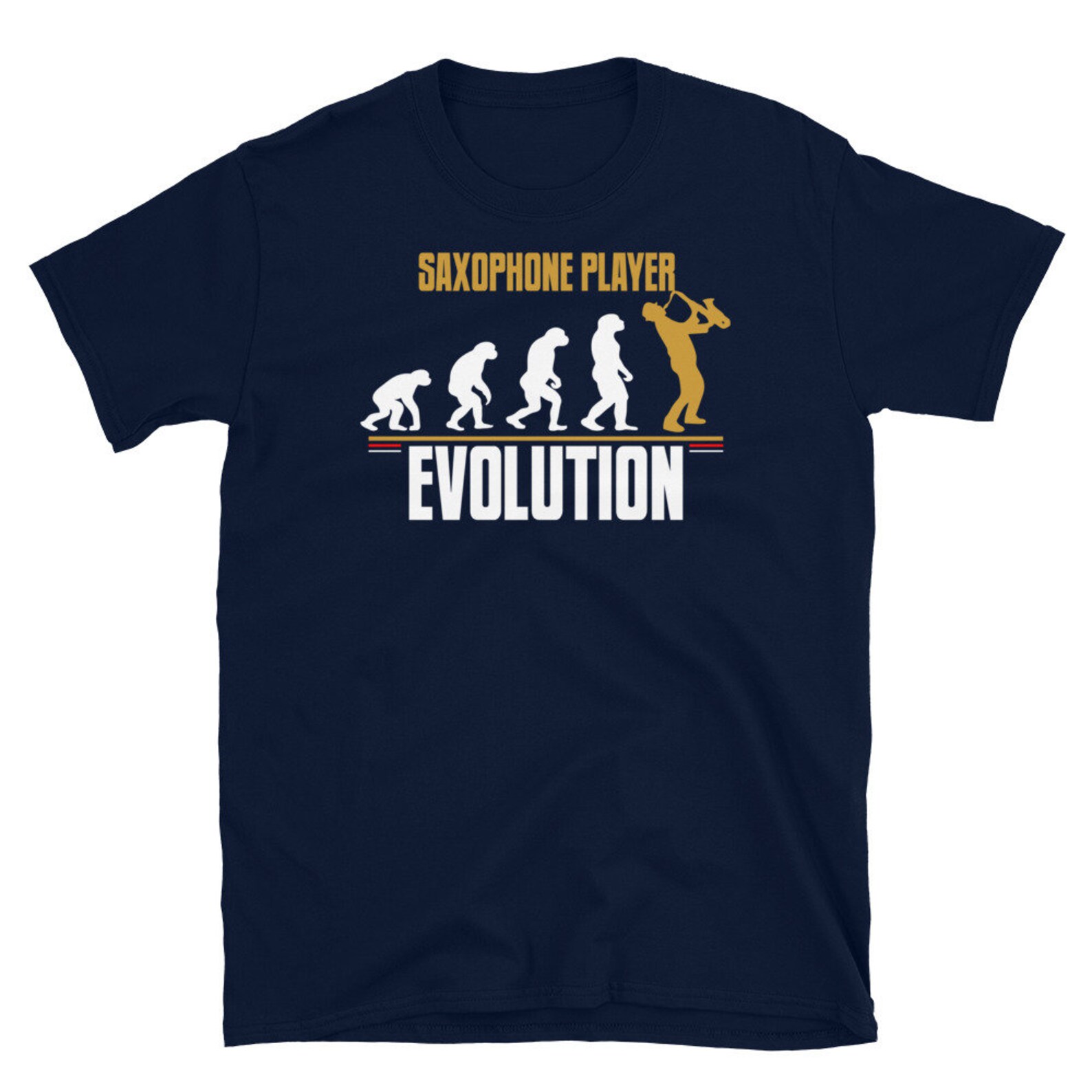 Saxophone Evolution Tee Sax Tshirt Sax Tee Sax Shirt Sax - Etsy