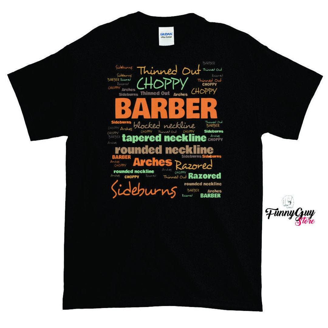 Barber Shirt | Barber T-shirt | Barber Gift | Barber Tshirt | Cute ...
