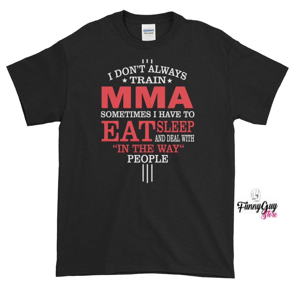 Martial Arts MMA Fighter Tshirt Funny Tshirts Gift for Him | Etsy