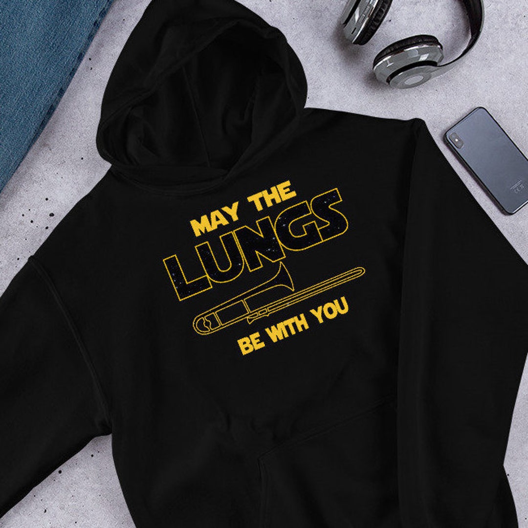 Trombone Hoodie | Trombone Sweatshirt | Gift Trombone Player | Trombone ...