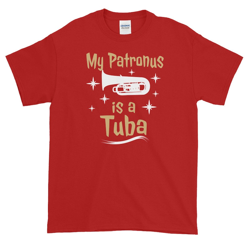 Tuba T Shirt Musician Gift Tuba Lover Shirt My Patronus is A | Etsy