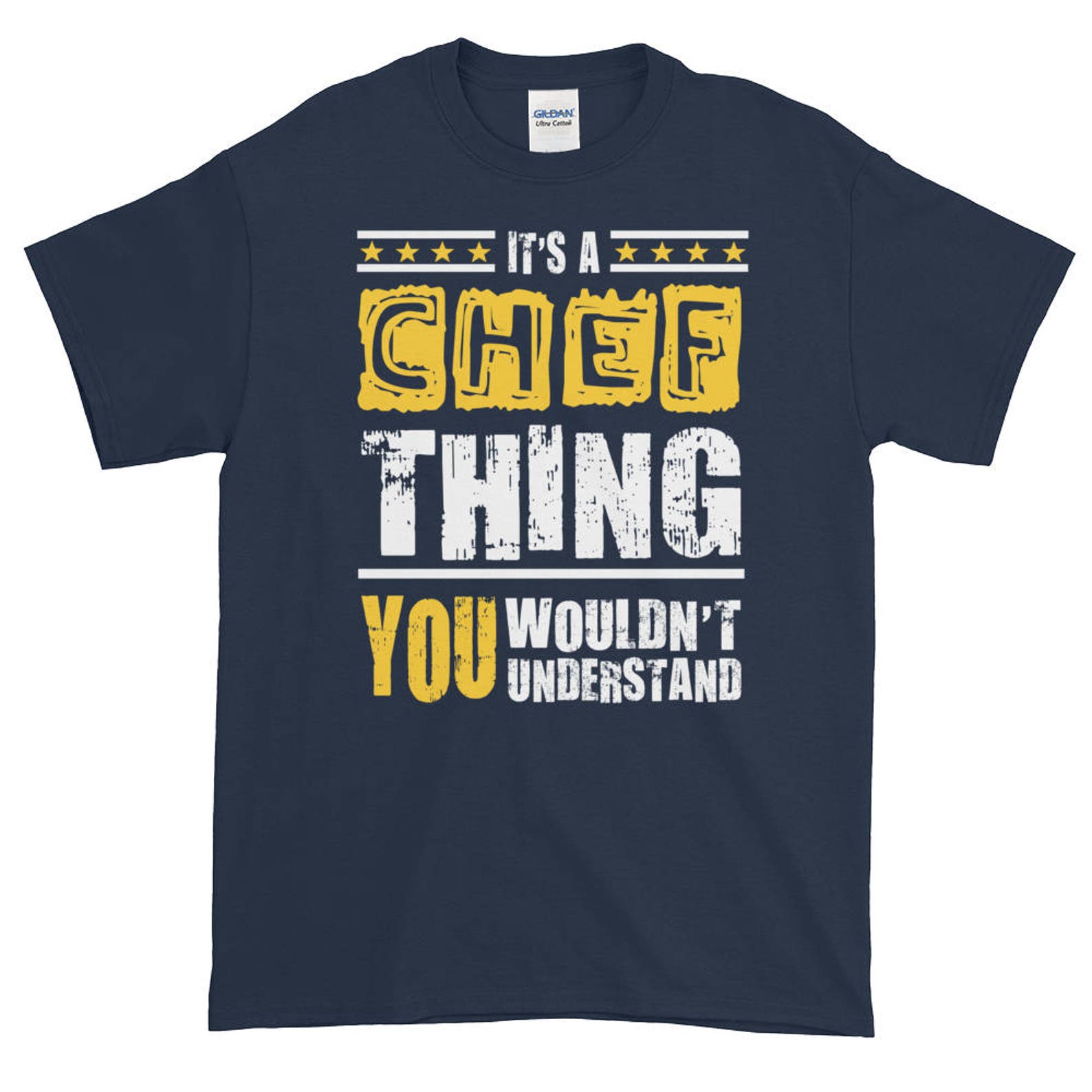 Chef Shirt Tshirt With Saying Funny Chef Shirt It's - Etsy
