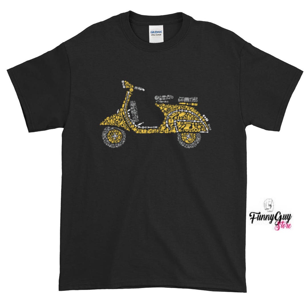 Scooter Tshirt Scooter Lover Tee Scooter Rider Tee Cute - Etsy